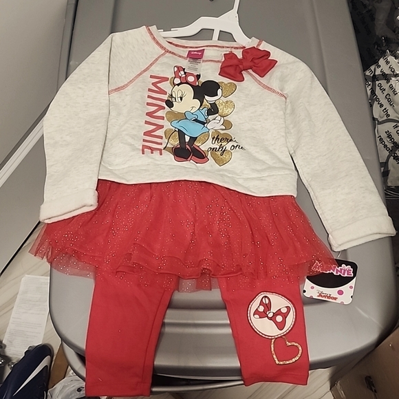 Disney | Matching Sets | Minnie Mouse Set With Tutu | Poshmark